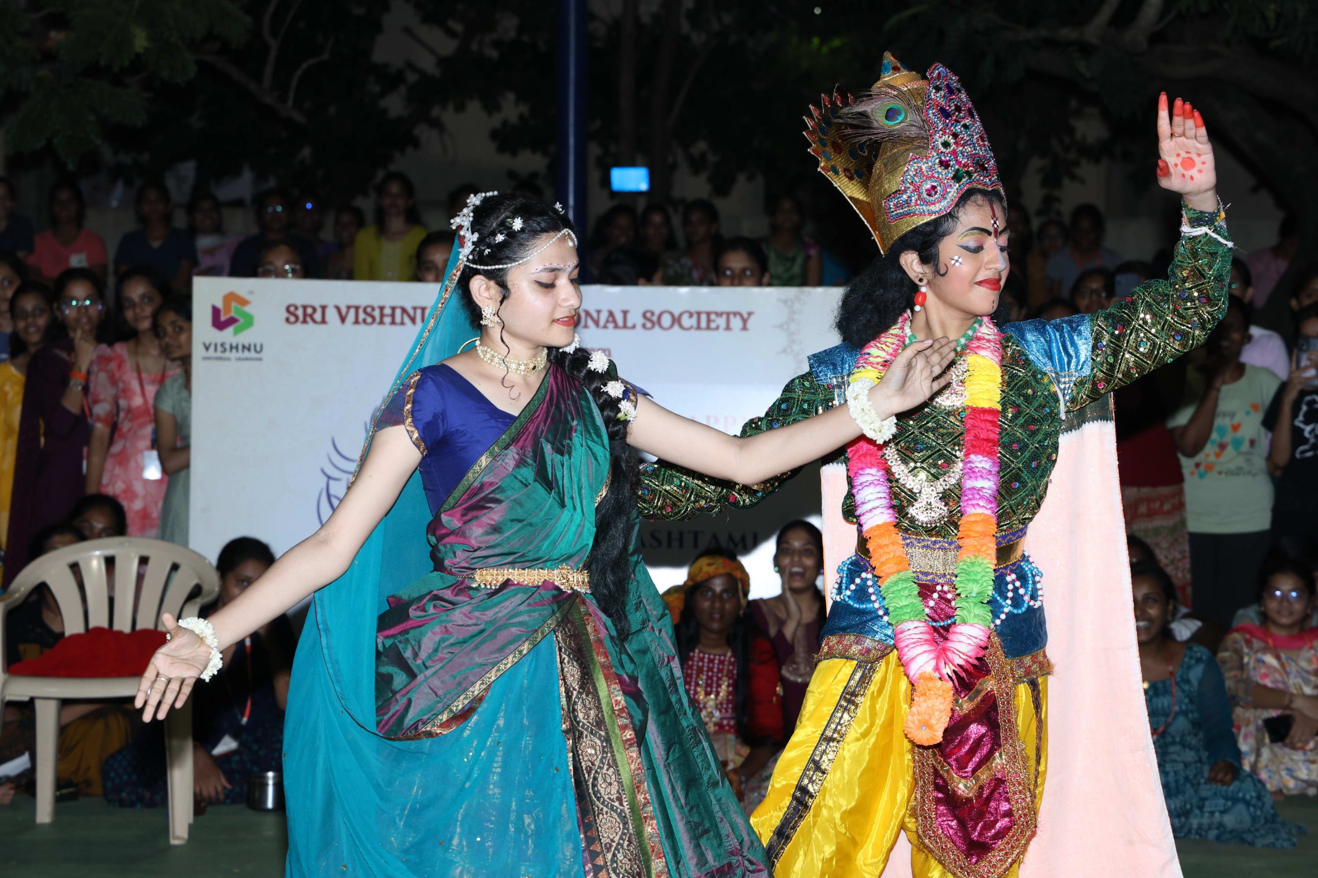 KRISHNASHTAMI Celebrations @SVES - SVECW | Shri Vishnu Engineering ...