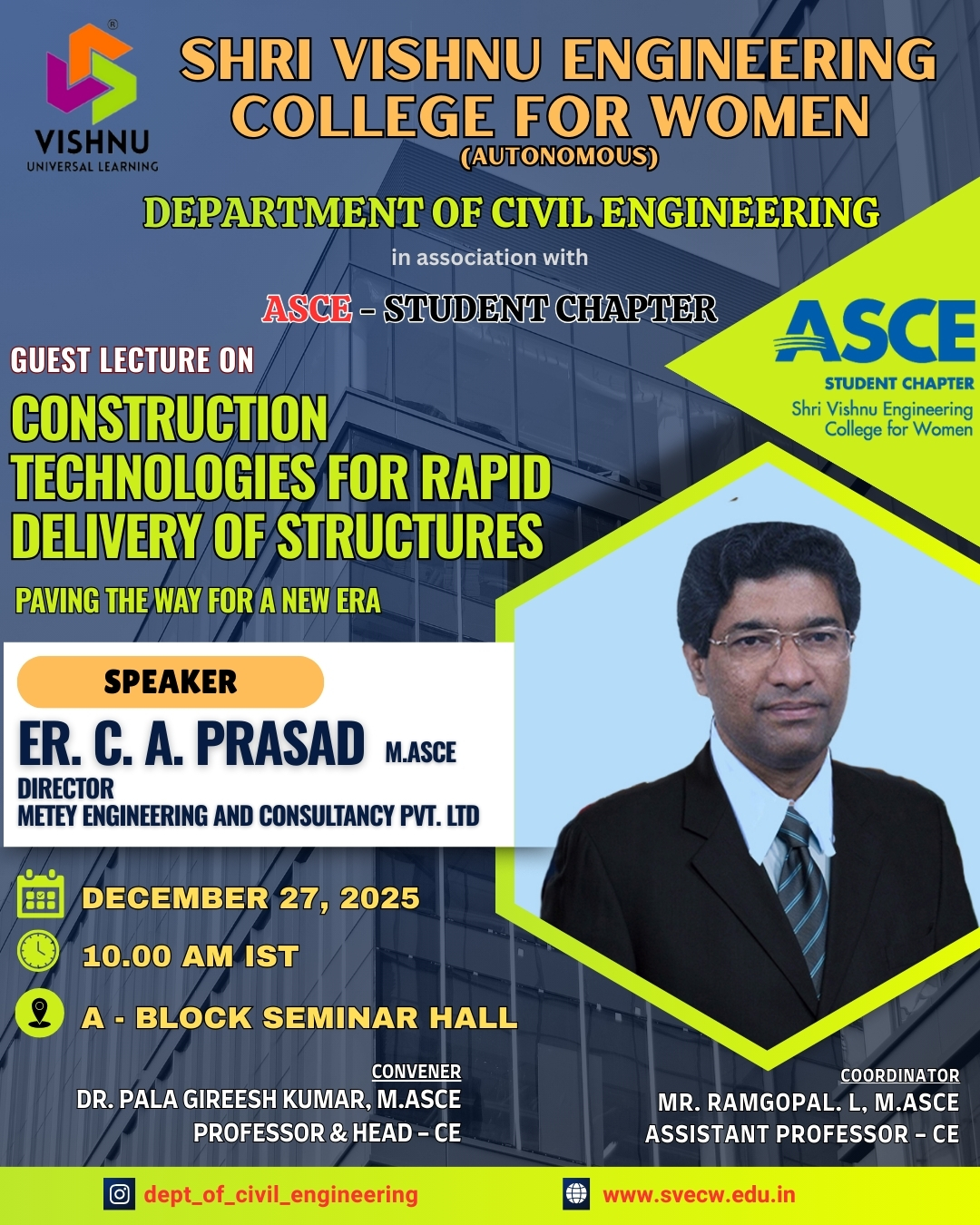 Guest Lecture on Construction Technologies for Rapid Delivery of ...